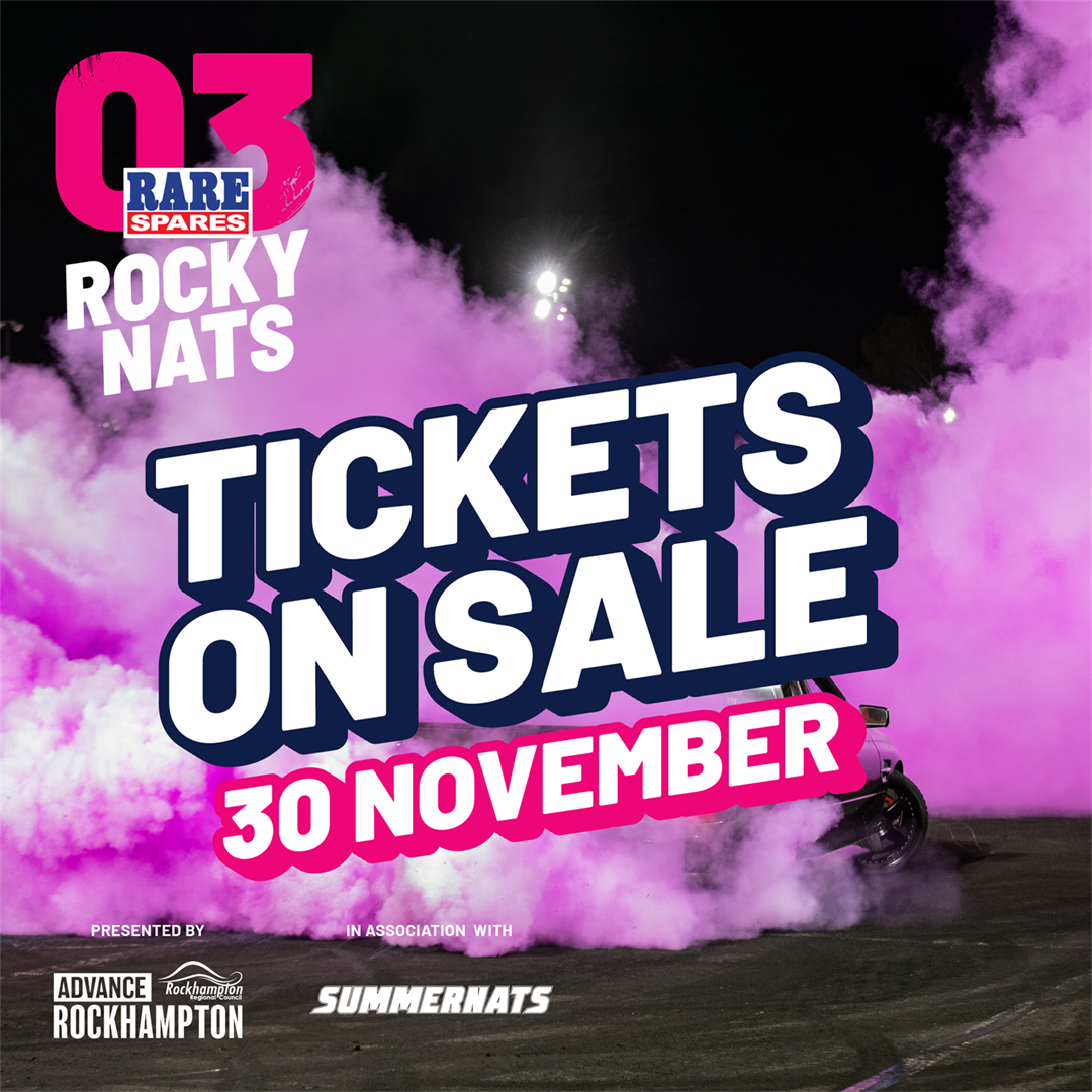 Rare Spares Rockynats 03 is ready to rock! Rockhampton Regional Council