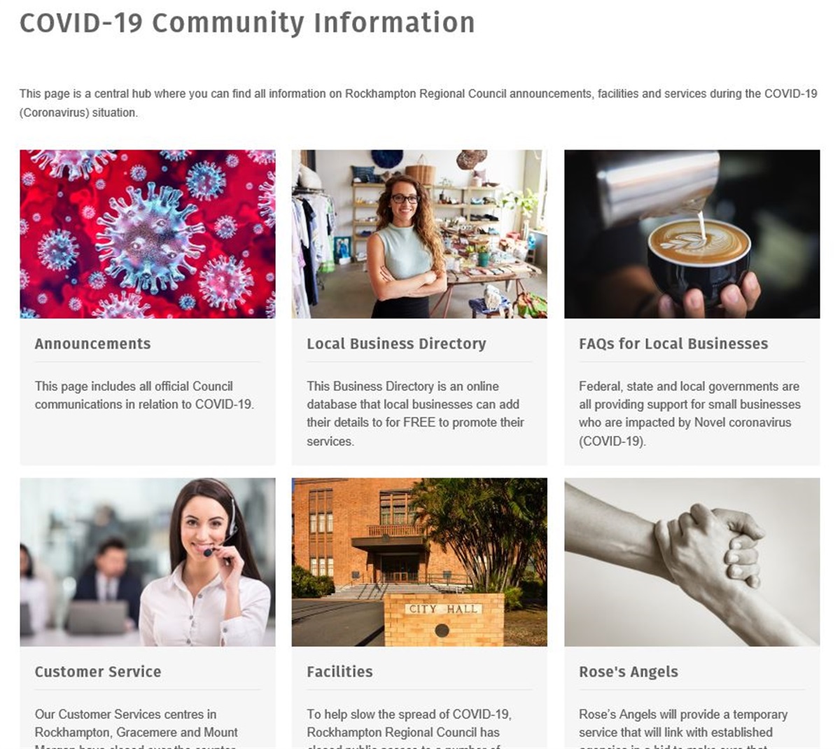 Council Hub launched for businesses and the community Rockhampton ...