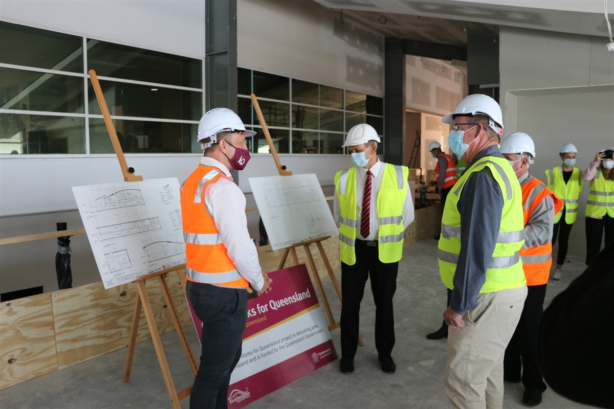 Rockhampton Airport Terminal works progressing Rockhampton Regional Council