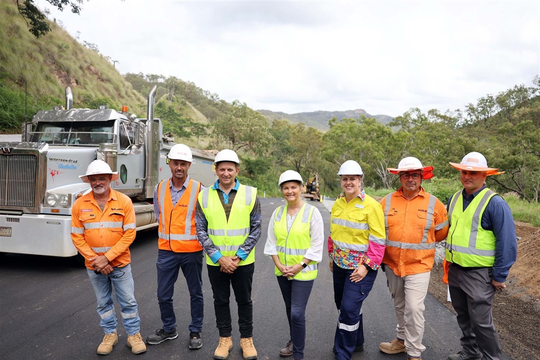 Razorback Road reopens following major improvement works Rockhampton ...