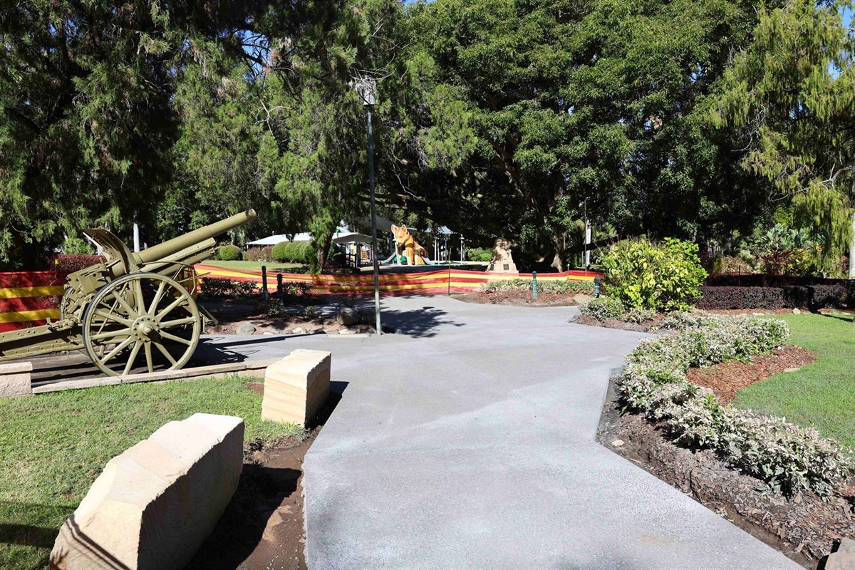 Footpath renewals paving the way for improved parks in Rockhampton ...