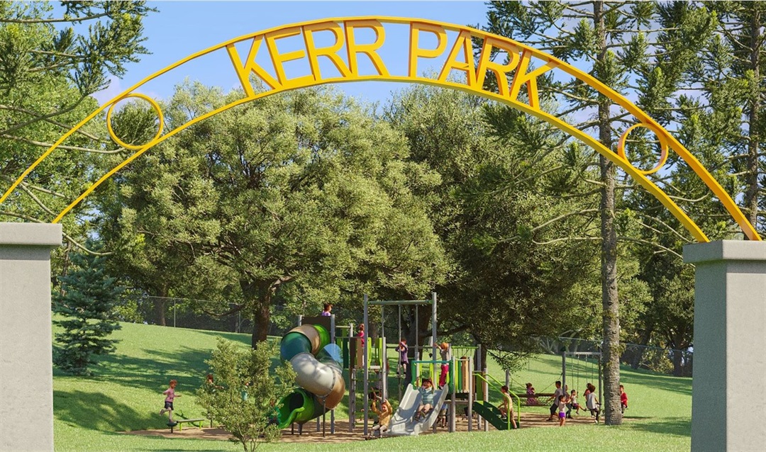 Kerr Park receives new playground Rockhampton Regional Council