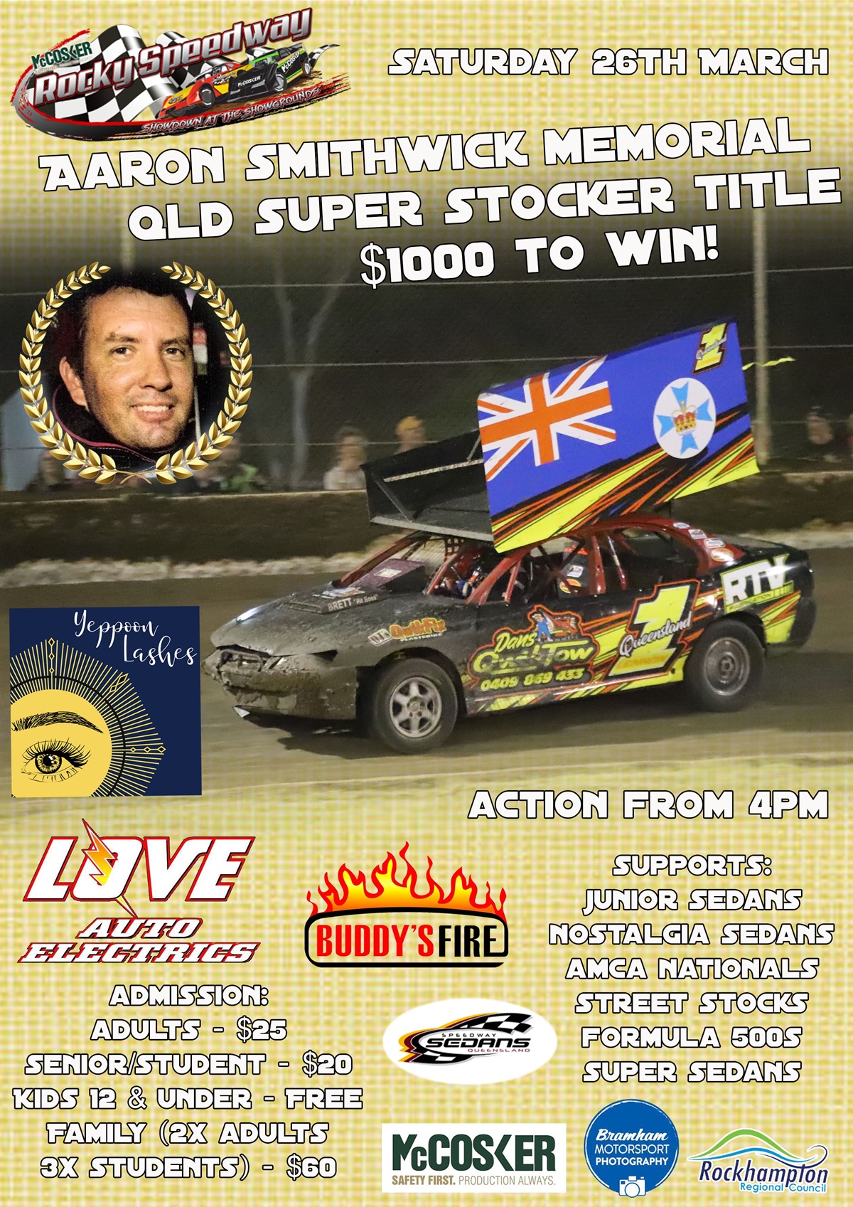 Aaron Smithwick Memorial Super Stocker QLD Title Rockhampton Regional ...