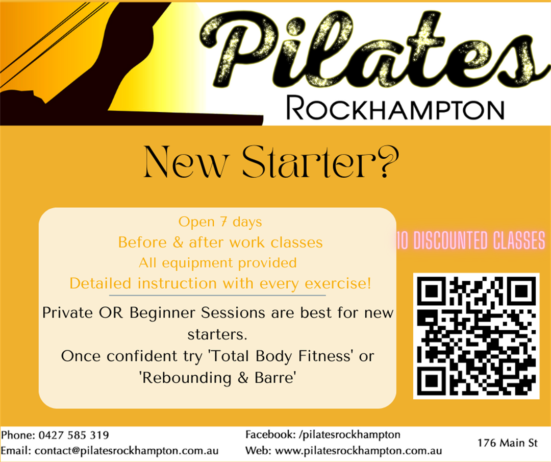 Pilates Rockhampton Beginner _ Group Reformer Rockhampton Regional Council