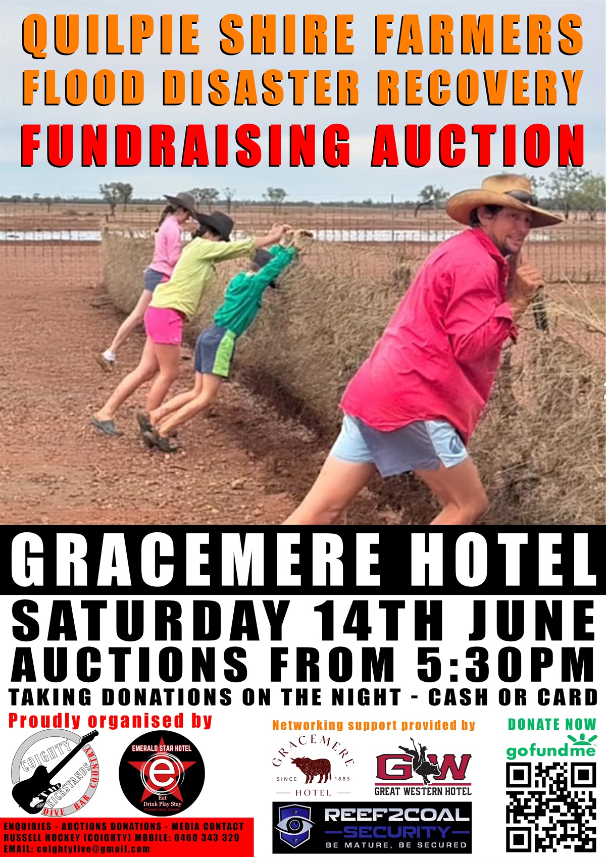 QUILPIE SHIRE FARMERS FLOOD DISASTER RECOVERY AUCTION AND FUNDRAISING ...